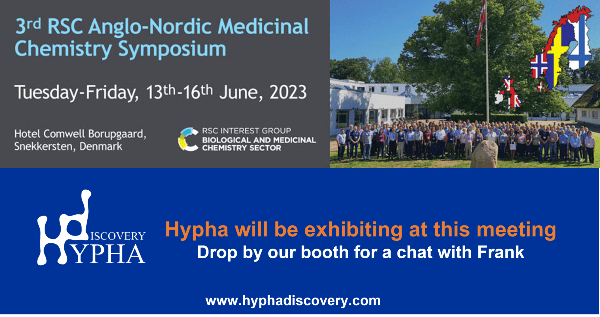 3rd RSC Anglo-Nordic Medicinal Chemistry Symposium - Hypha Discovery